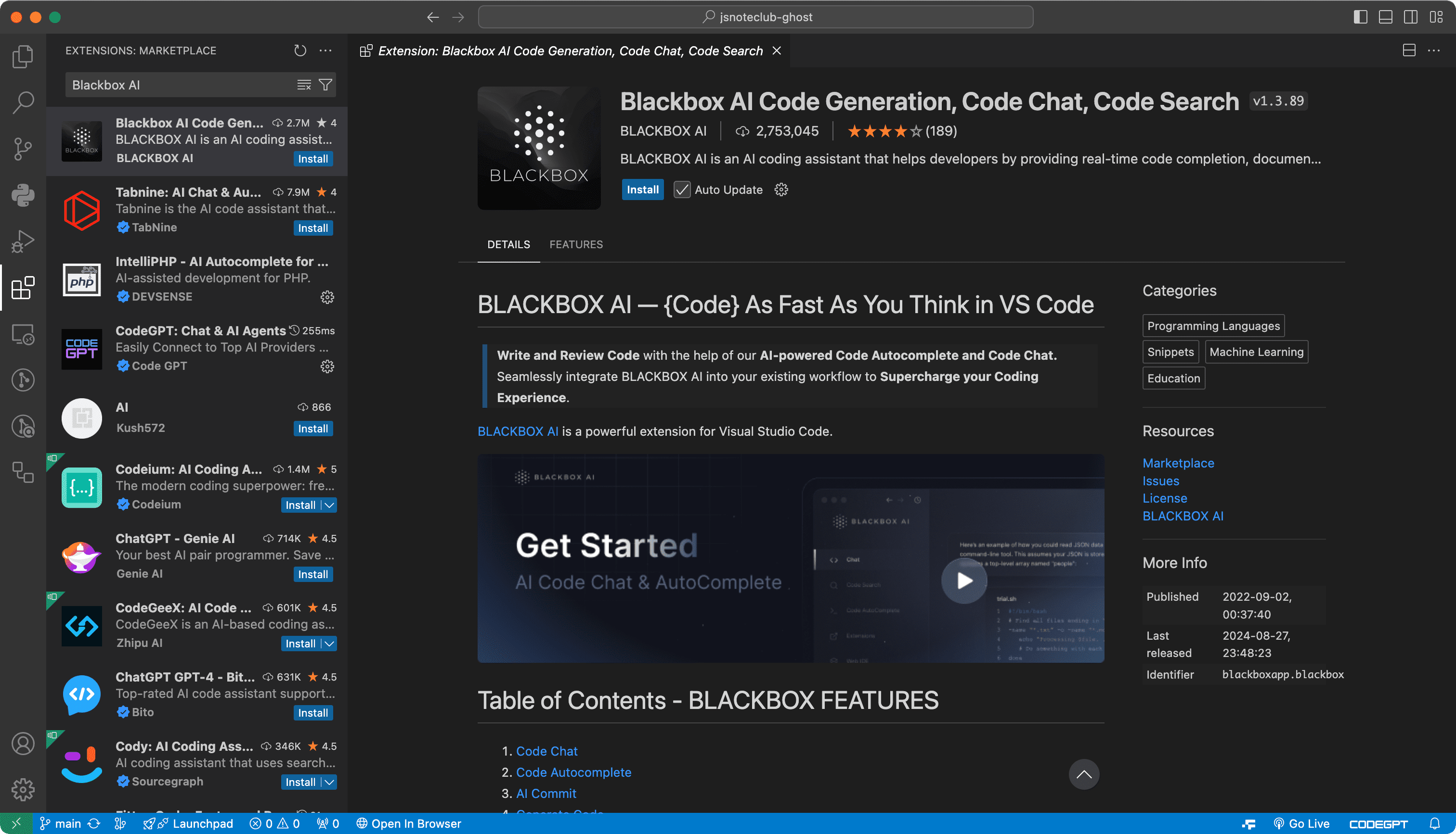 10 个好用的 VSCode AI 代码补全插件，自动完善代码