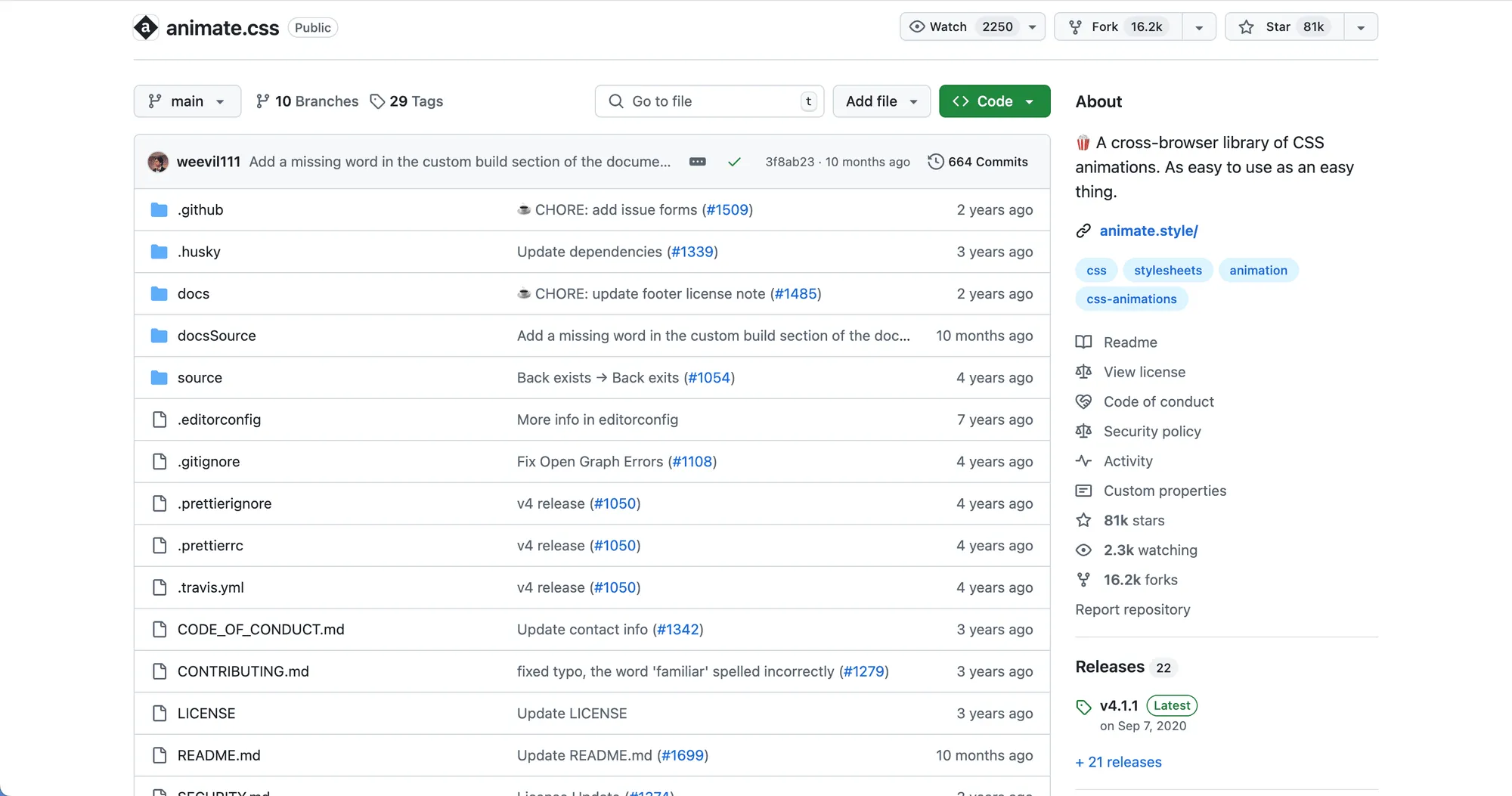2025 年好用的 Github 开源 CSS 动画库推荐